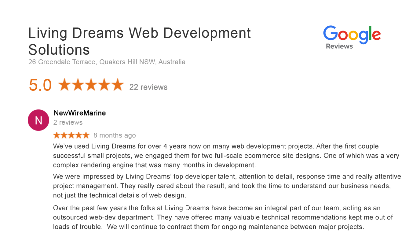 Web Development, E commerce and Wordpress Solutions in Sydney